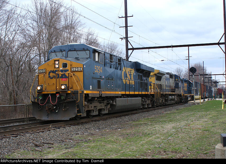 CSX 5294, 7787,2732 on Q409